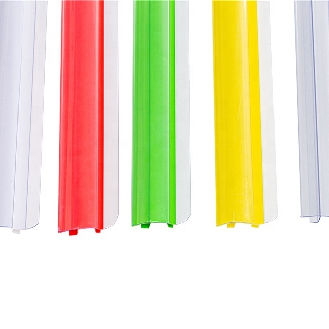 Plastic Price Tag Holder Strip / Label Holder Supermarket or Shop ...