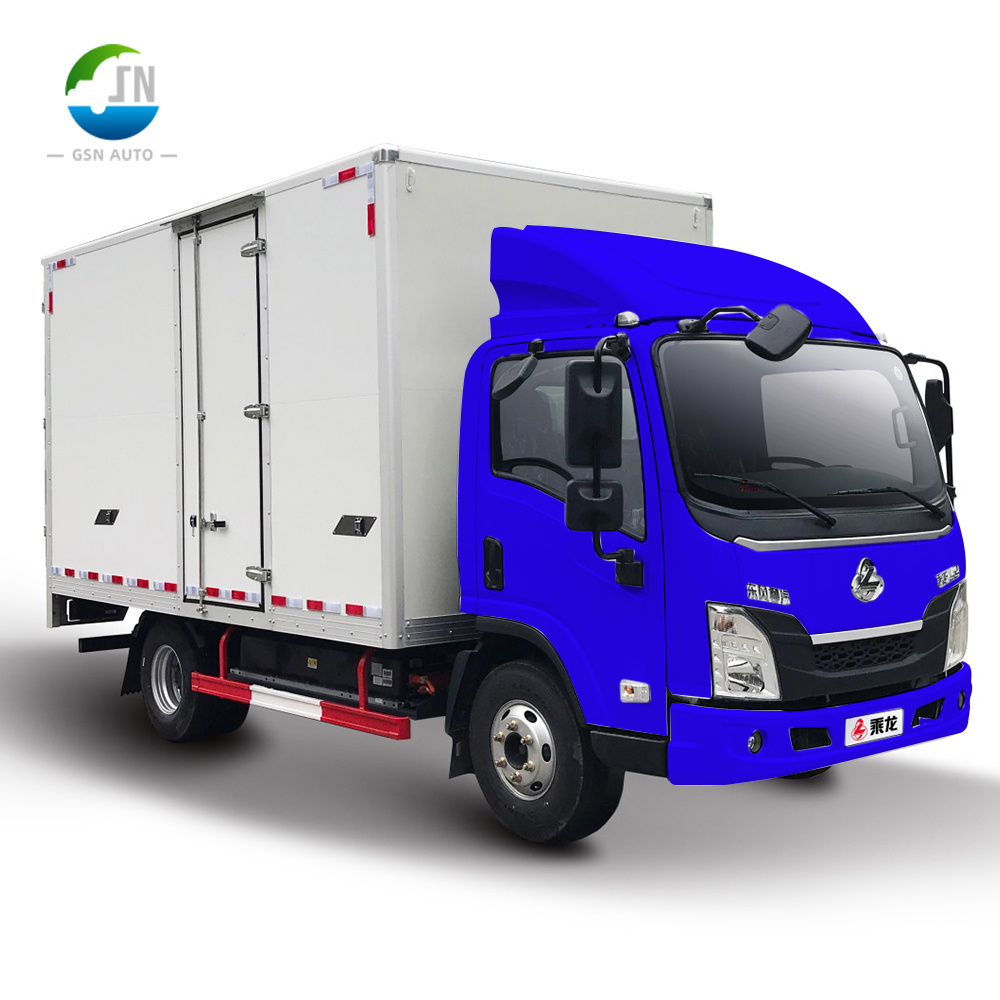Off Raod Meat Food Refrigerated Transport Vehicle Box Type Six Wheel ...