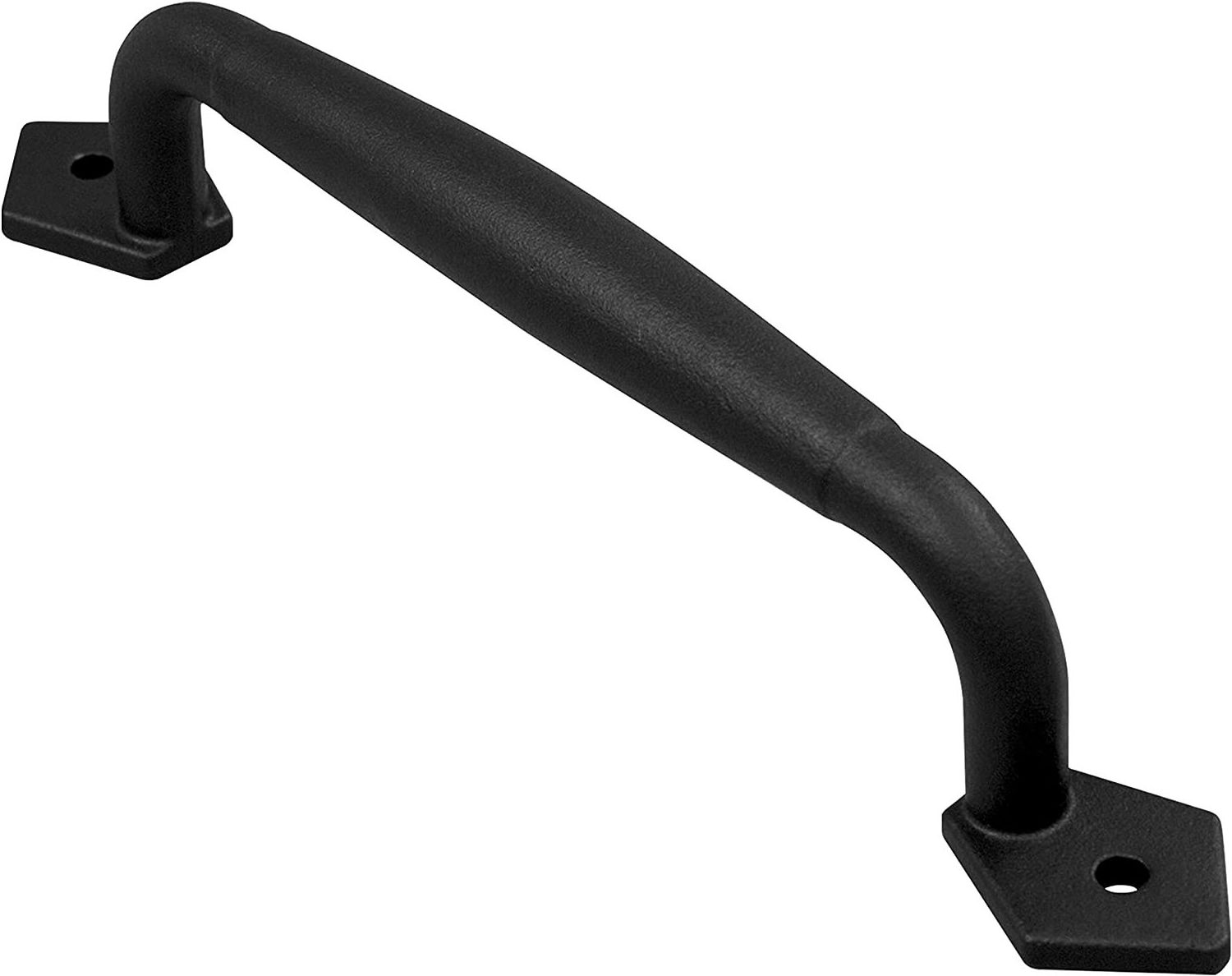 10 inches Black Barn Door Handle Gate Cabinet Closet Garage Shed Cast ...