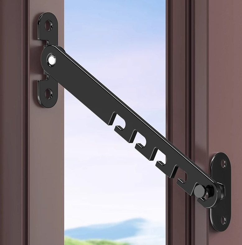 Child Safety Door Lock Windshield Window Limiter Aluminum Sliding Barn ...