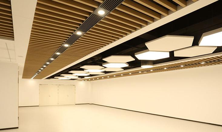 2400mm Acoustic board baffle panel acoustic panel diffuser for market ...