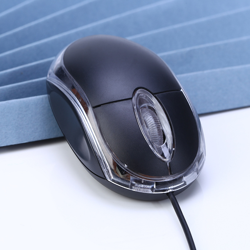 High-quality Office Mini Scroll Wheel Wired Mouse Gamer Cable Silent ...