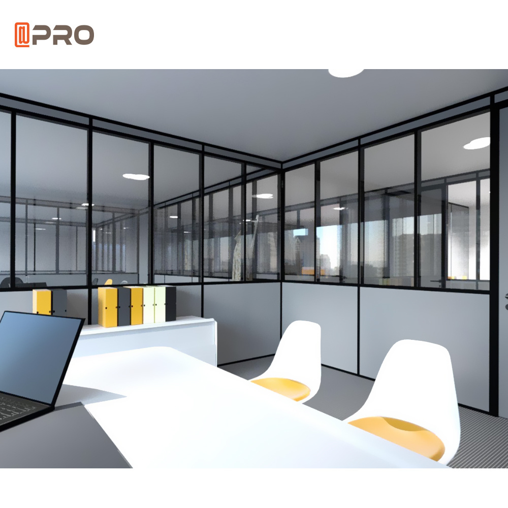 Latest home designs living room glass room partition Vertical Frame ...