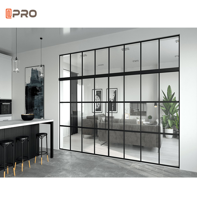 Customization Aluminium Frame Office Glass Partition Office Glass Wall ...