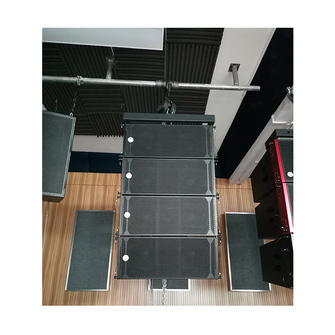 China dual 10" active Line array indoor stage event musical Outdoor ...