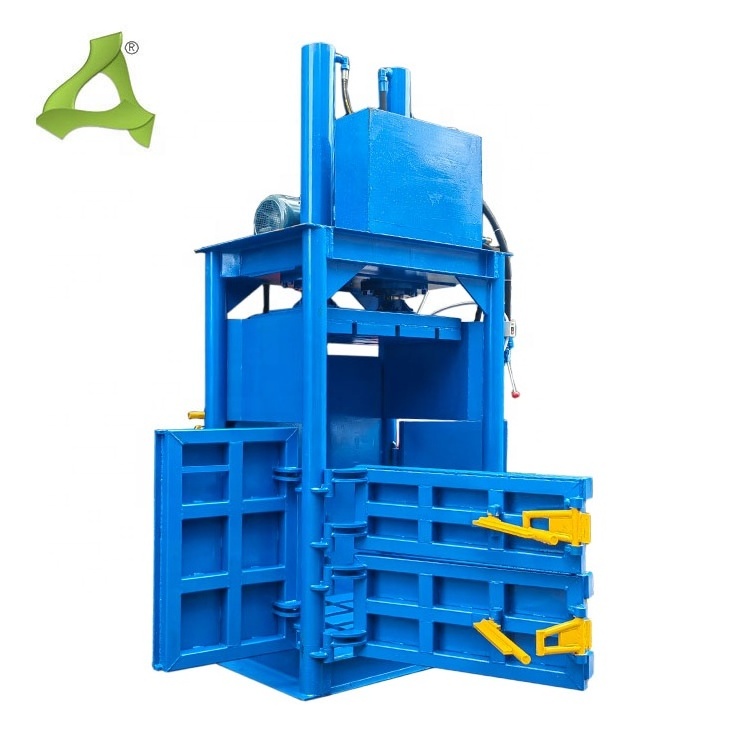 30-200 Ton Vertical Hydraulic Baler Waste Carton Paper Cardboard ...