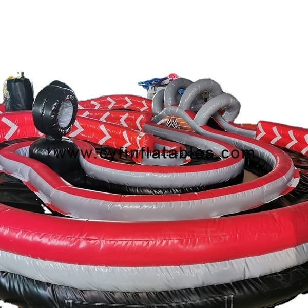 inflatable race track/inflatable bumper car track/inflatable barrier ...