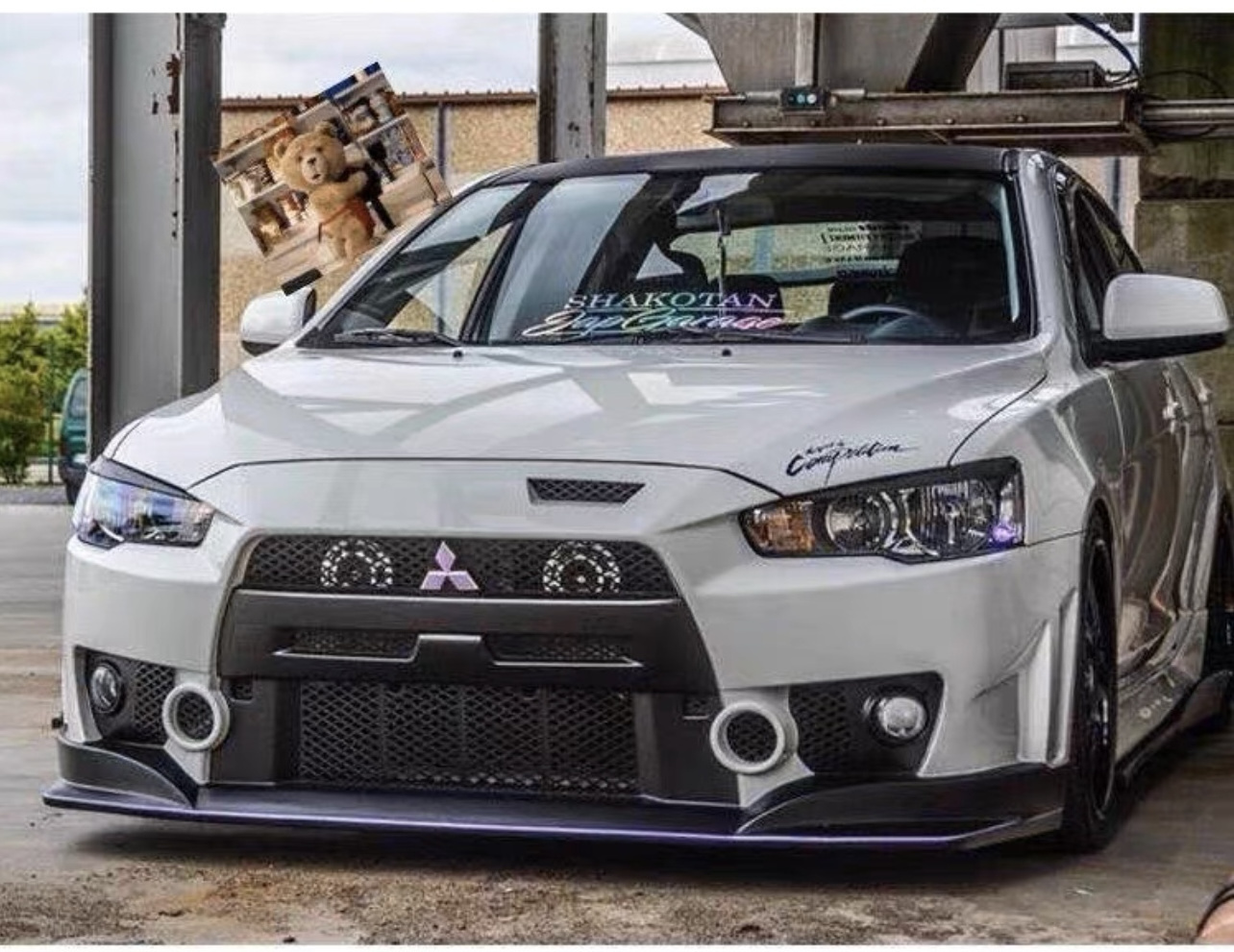 Car Bumpers Body Kit For Mitsubishi Lancer EX 2009-2015 Upgrade FQ400 ...