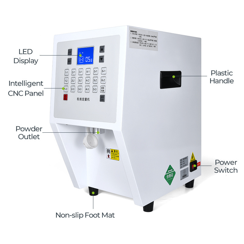 Quantitative Fructose Dispenser Fruit Powder Machine Milk Tea Shop ...