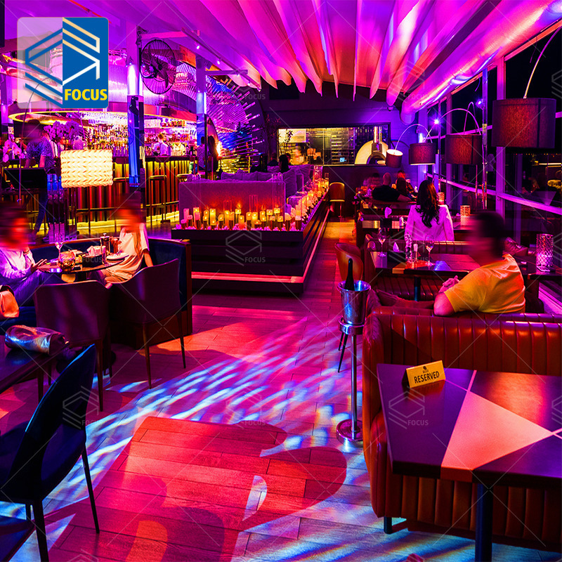 Custom Night Club Furniture New Design Restaurant Booth Sofa For Lounge ...