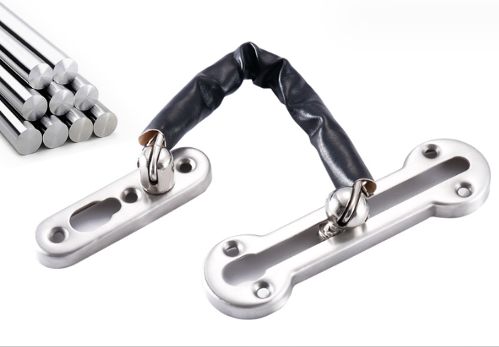 Stainless Steel Door Lock Security Chain Anti-theft Chain Hotel Door ...