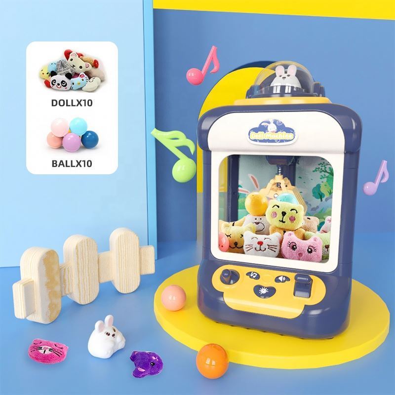 Electronic Catching Doll Stuffed Animal Plush Grabber Machine Crane ...