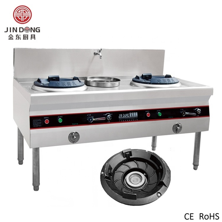 Commercial full range kitchen equipment Chinese stove kitchen in dining ...
