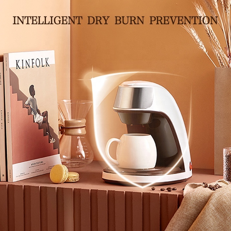 Coffee machine office mini American drip coffee machine automatic home ...