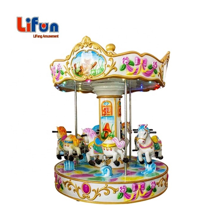 Children Indoor Amusement Park Game Machine Coin Operated Kids Rides 6 ...
