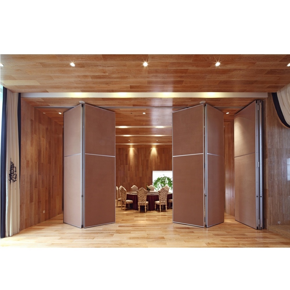 Modern Room Divider Sliding Hanging Soundproof Portable DIY Wooden ...