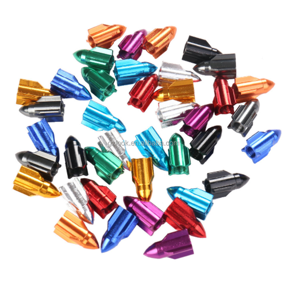 Car Truck Air Port Cover Tire Rim Valve Wheel Stem Caps for Motorcycle ...