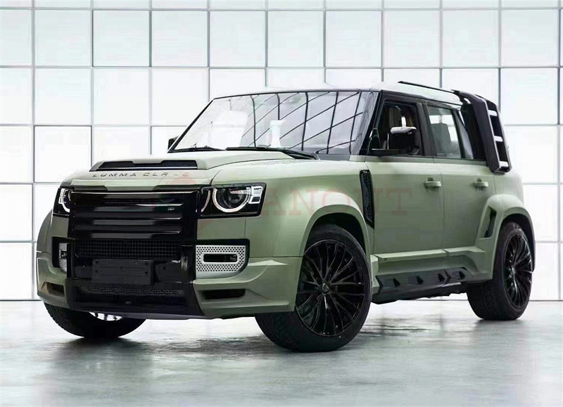 For Car Accessories LM Style Fiberglass Land Rover Defender Body Kit 5 ...