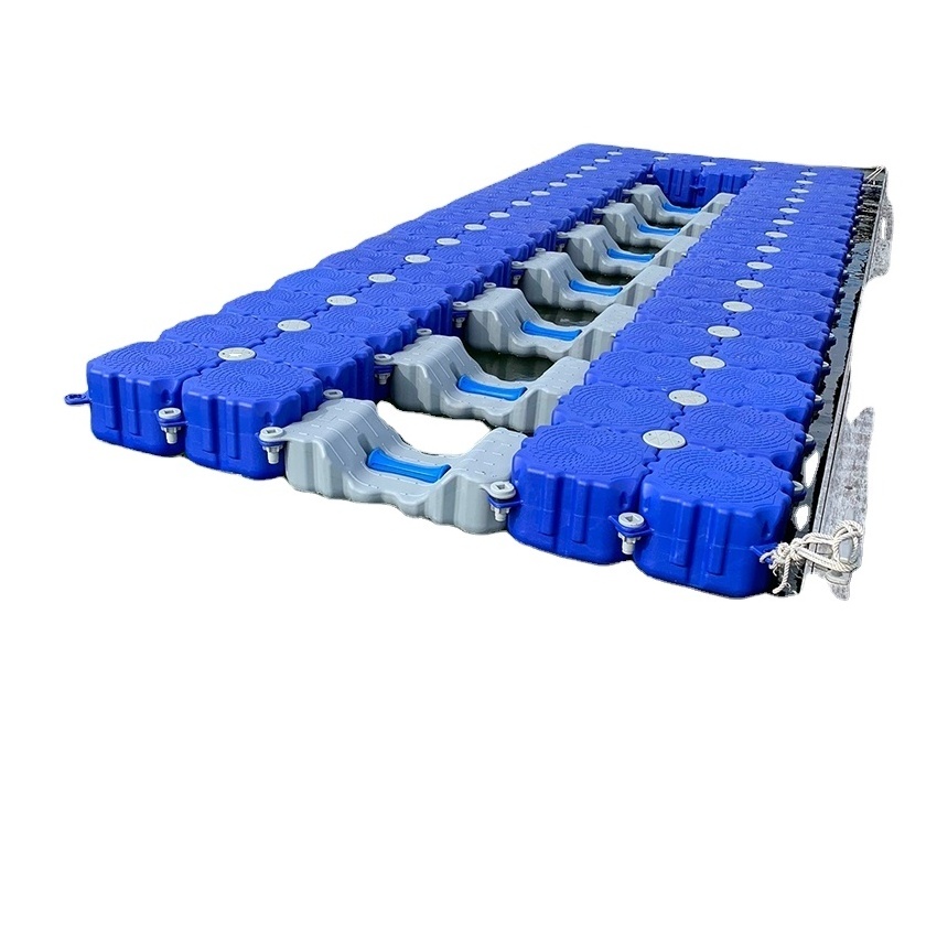 marine polyethylene LLDPE foam filled plastic floating dock plastic ...