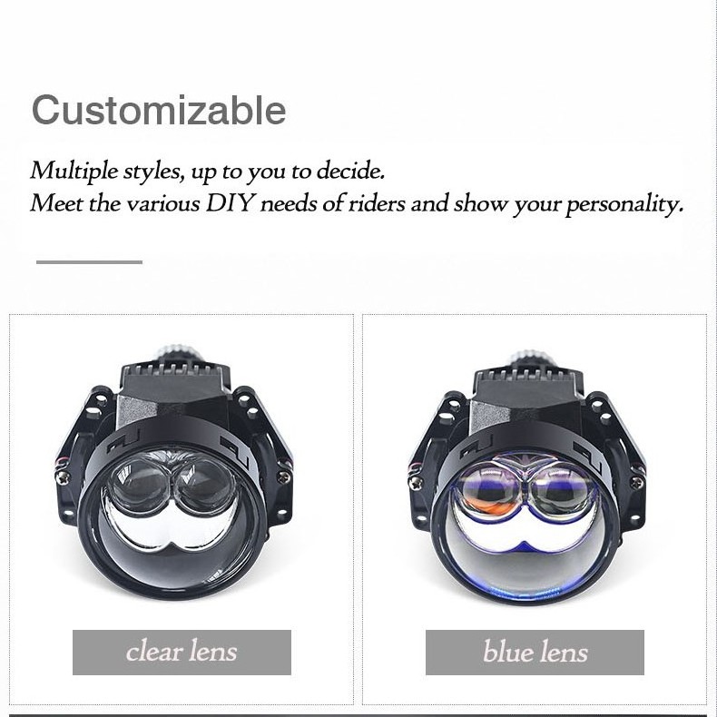 3 Inch Super Bright Bi-led &Laser Lens H4 H7 9005 9006 12V 24V ...