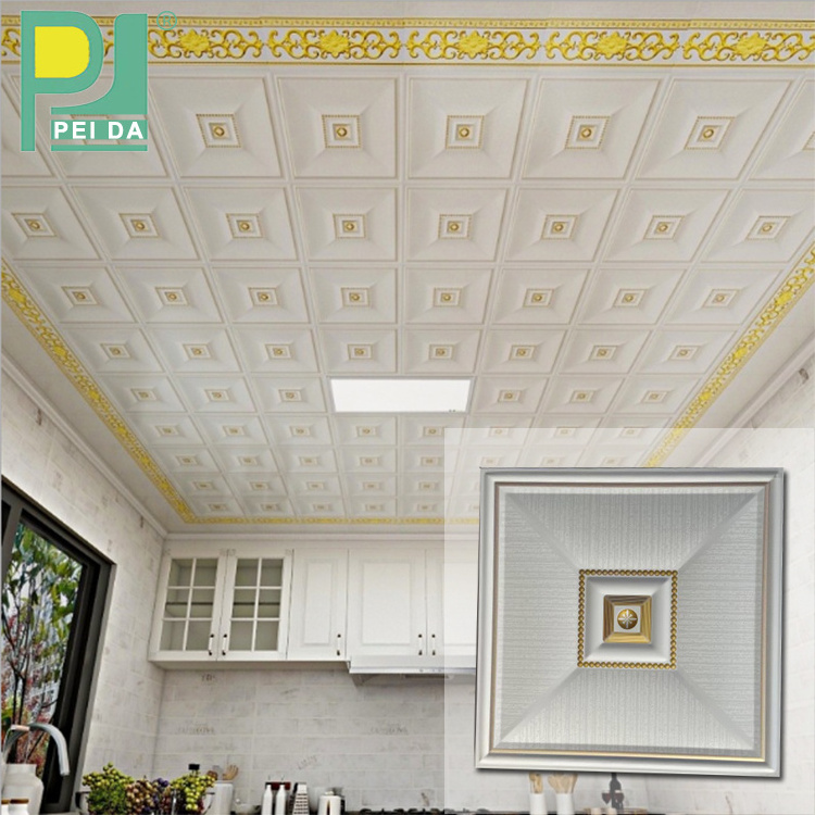 High Quality Aluminum Ceiling Panel Square Types Of False Ceiling ...