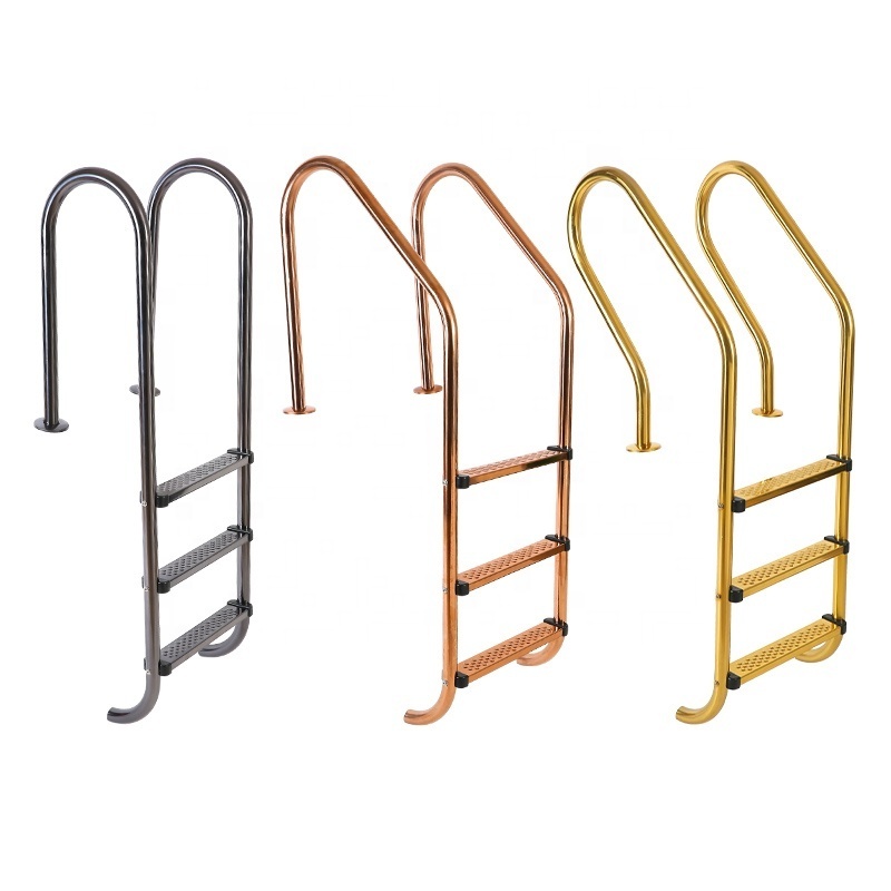 Pool ladder above ground pool ladder steps stainless steel swimming ...