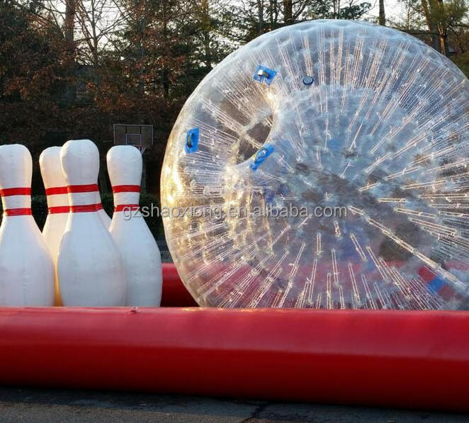 Large Inflatable Human Bowling Pin Set Game for Commercial Sale ...