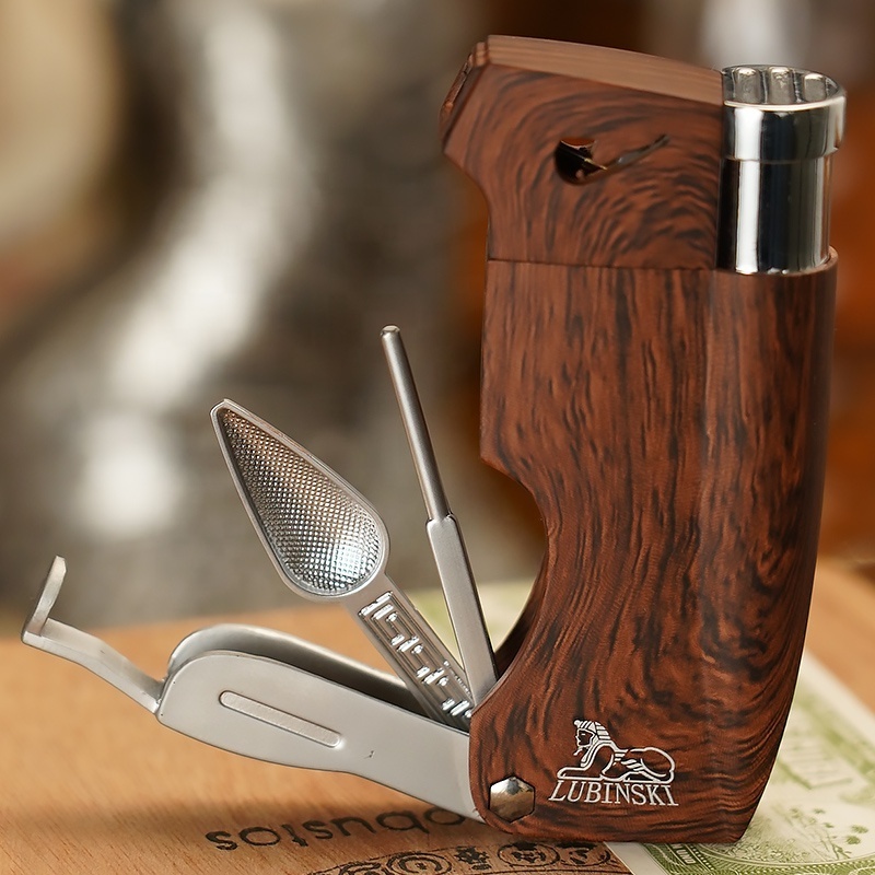 Multifunction 3 In 1 Pipe Lighter Soft Flame Gas Refillable Custom ...