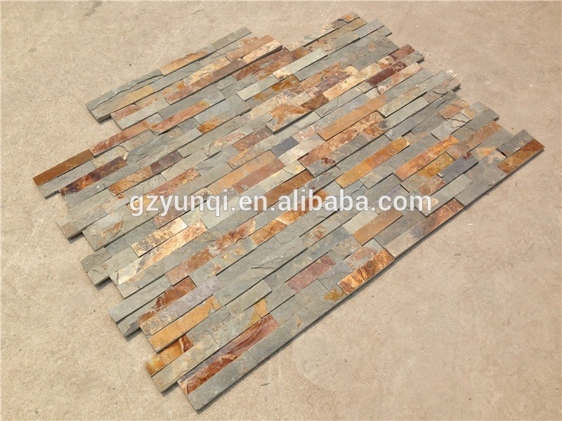 Rusty slate stacked stone veneer panels | Bestsuppliers.com