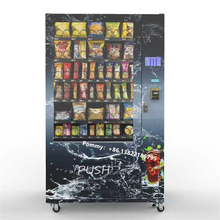Instant cup noodles vending machines combo cold drink and snack vending ...