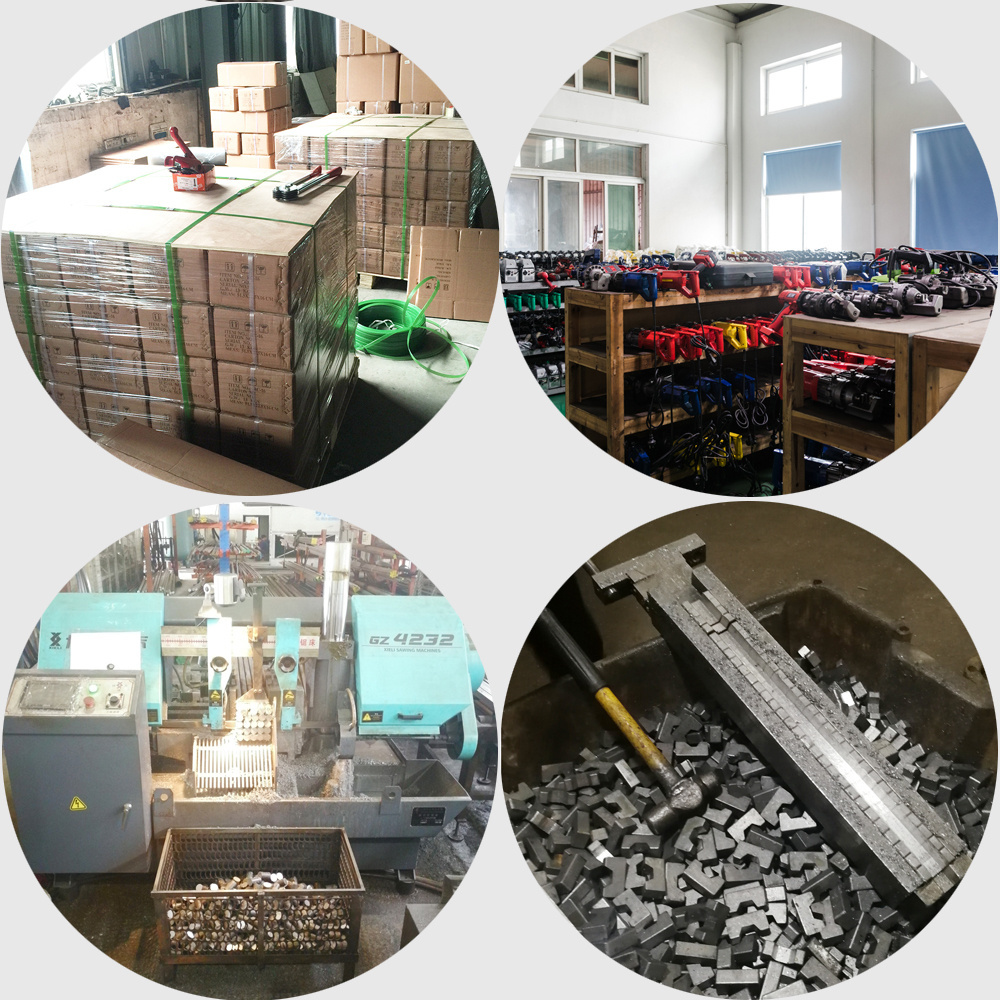 Dhy-200 150 Three-in-one Hydraulic Bus Bar Machine HB-200W Hand Copper ...