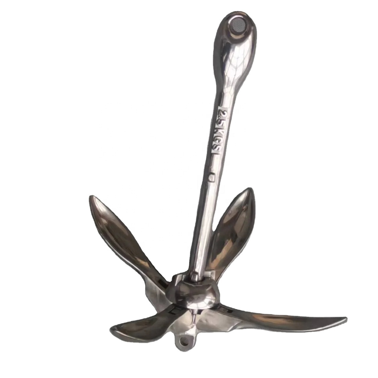 Stainless Steel 316 Draggen Fold Anchor Type A 2.5kg/5LB(Grapnel Boat ...