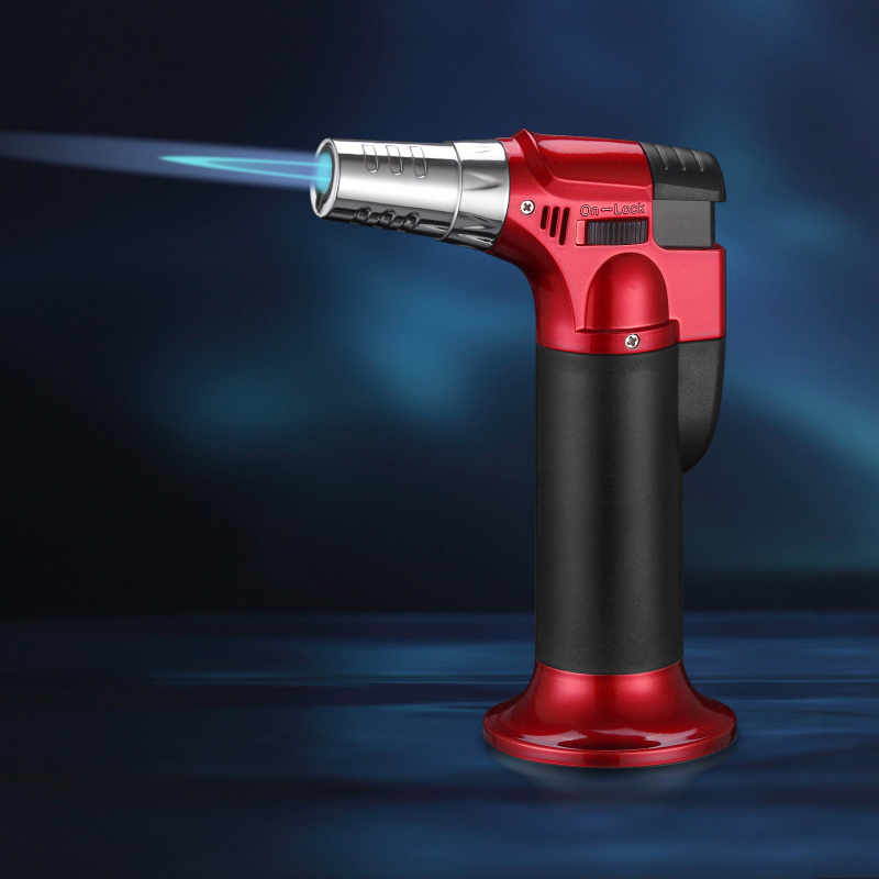 Micro blue flame lighter butane gas chefs blow torch lighter ...