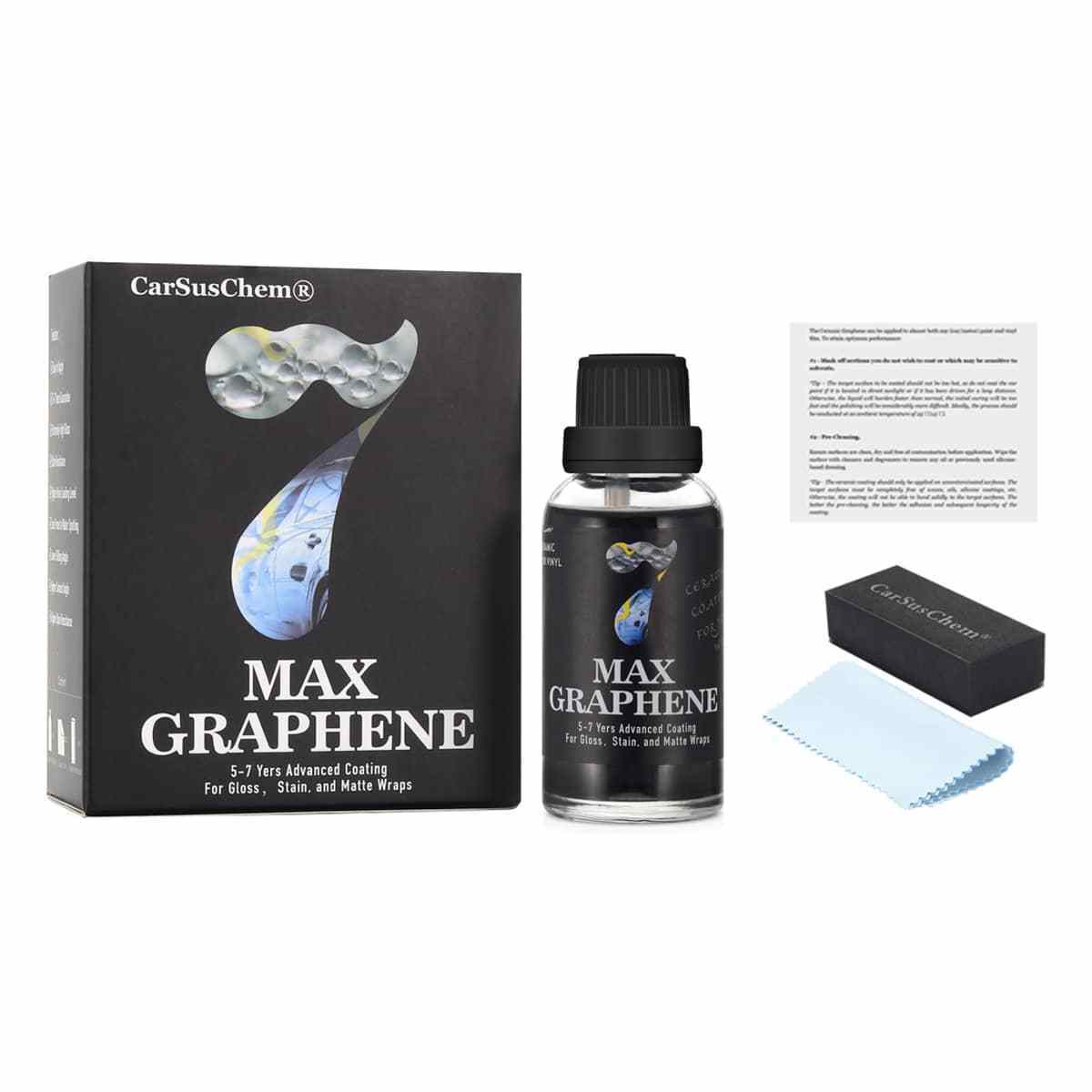 Graphene Ceramic Coating Nano Car Eva Glass Scratch Repair 9h Nano ...