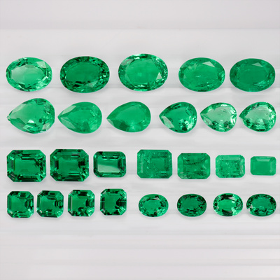 Hailer Jewelry wholesale price by carat GRA certified hydrothermal emerald colombian green lab grown emerald loose gemstones BestSuppliers