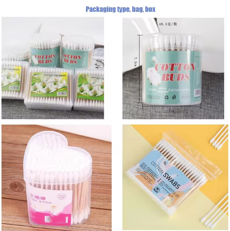 full automatic Cotton Swab Making Machinery Stick Production Line ...