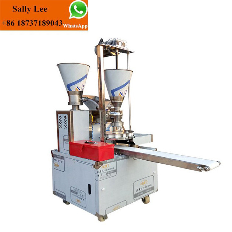 Chinese pork buns Machine make vegetable baozi steamed stuffed bun ...