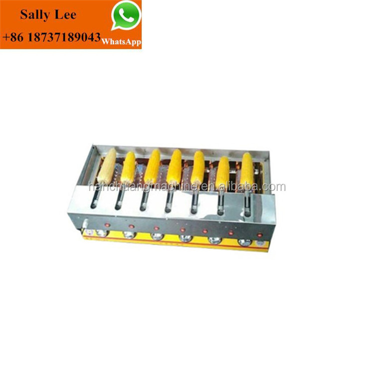 Gas Type Corn Roasting Machine|Best Price Grilled Corn Machine ...