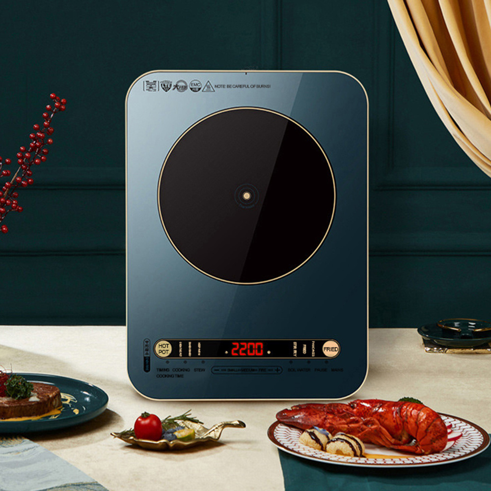 Household High-fire Battery Stove Smart Cooking Electric Induction ...