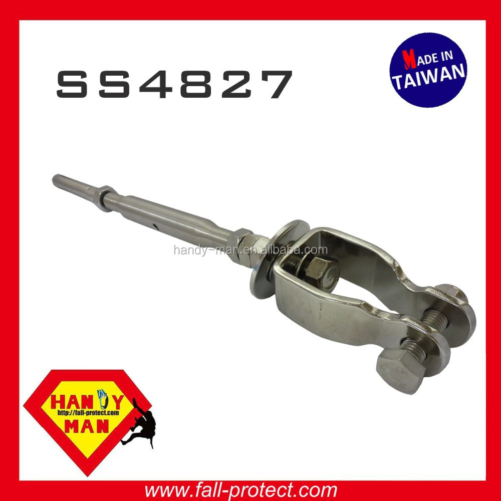 Horizontal Lifeline System Stainless Steel Cable Tensioner With ...