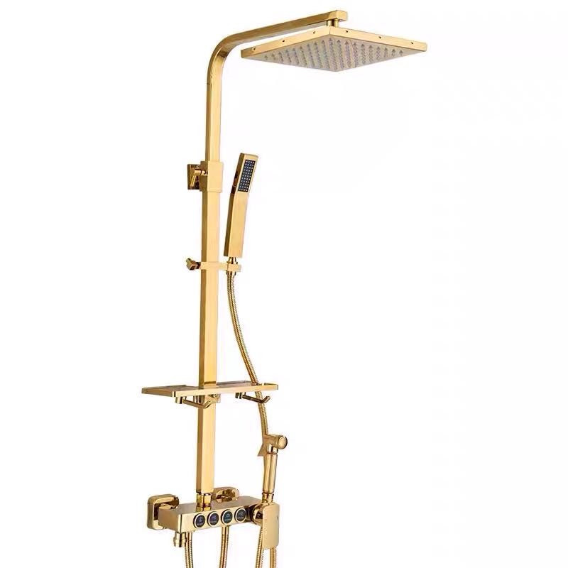 LIRLEE New Design Modern Hotel Faucets Mixers Taps Bathroom Shower Set ...