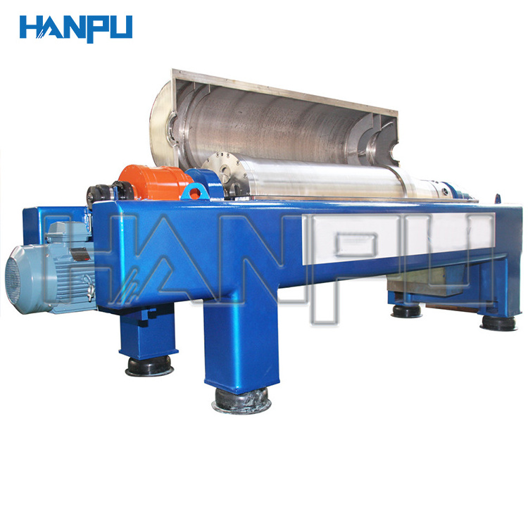 Crude Oil 3 Phase Small PLC Control Decanter Centrifuge Horizontal ...