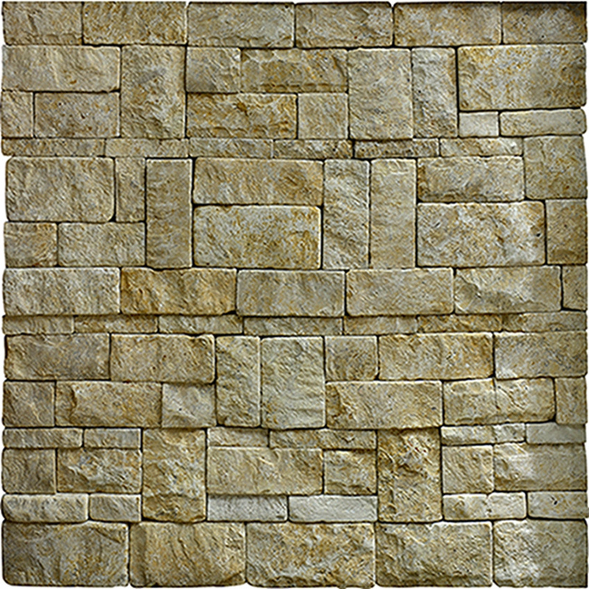 Natural Finish Exterior Wall Cladding 3D Limestone Culture Stone Wall ...