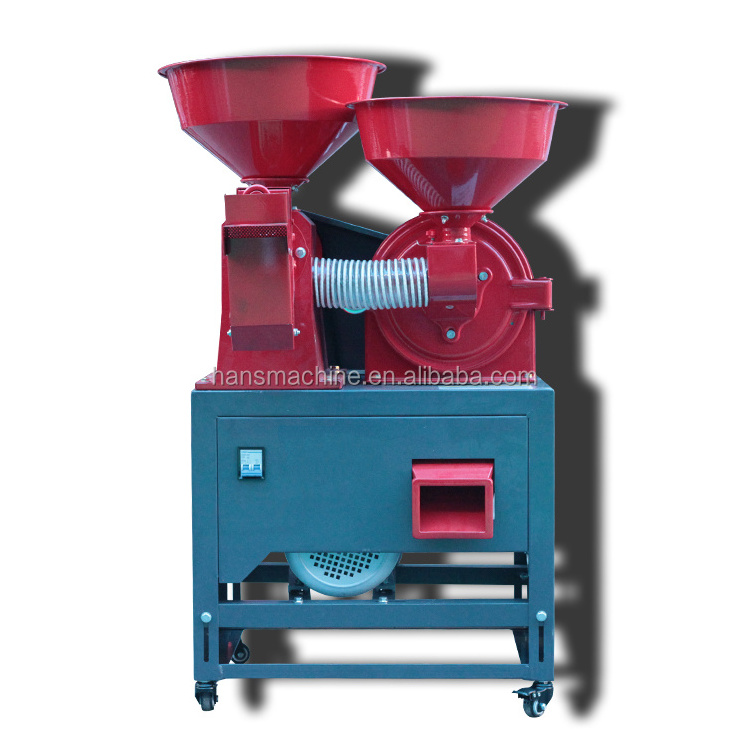 Small Rice Milling Machine Mill Rice Husk Making Cracked Corn Machinery ...