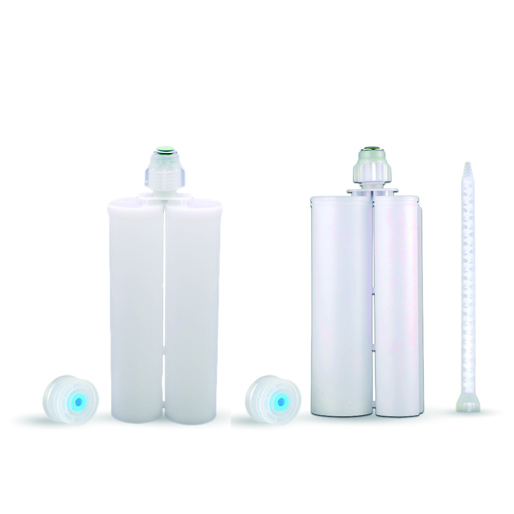 400Ml1:1 2:1 Two Component Adhesive Empty Glue Dispensing Syringe Epoxy AB Cartridge For Packing ...