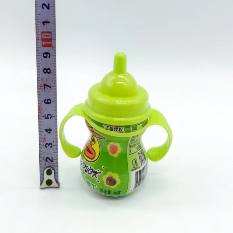 Quality Pacifier Bottle Toys Candy Mix Rainbow Gummy Candy Panda Shape ...