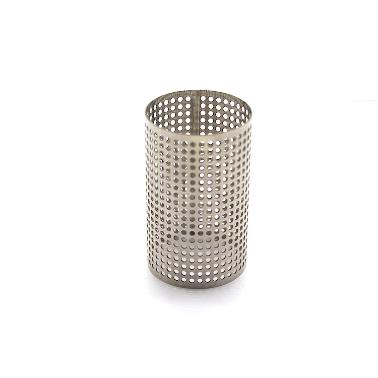 Perforated Metal Mesh Stainless Steel Filter Tube for Impurity ...
