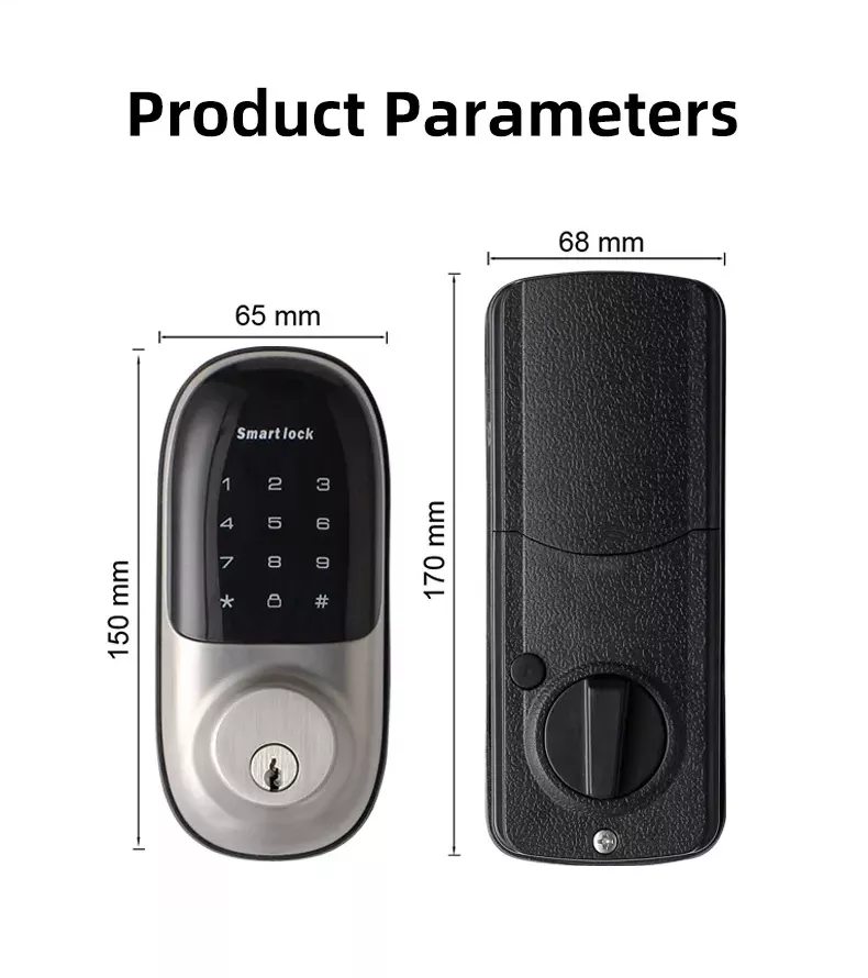 Wholesale Security Deadbolt Locks Keypad Digital Front Lock Electronic ...