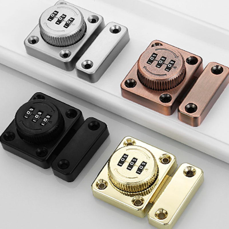 Password Drawer combination lock latch Interior cabinet door Cabinet ...