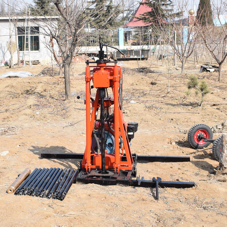 Portable backpack drilling rig mountain drilling rig water exploration drilling rig factory ...